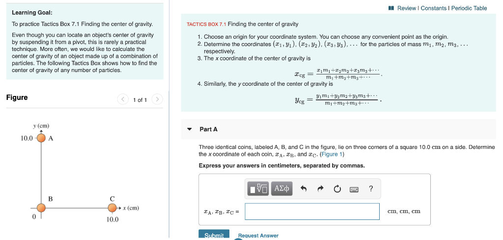 Solved Review I Constants I Periodic Table Learning Goal: To | Chegg.com