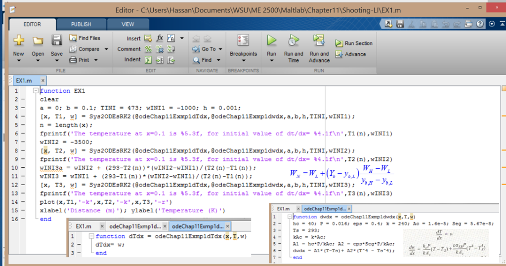 ME2500 Chap.11 The Shooting Method (Secant method)* | Chegg.com