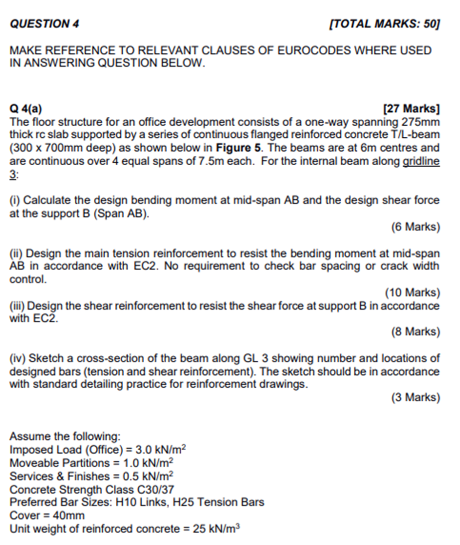 Solved QUESTION 4 [TOTAL MARKS: 50] MAKE REFERENCE TO | Chegg.com