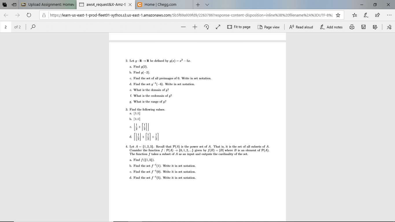 Solved: Have A Tough Quiz Tomorrow! Want To Double Check M... | Chegg.com