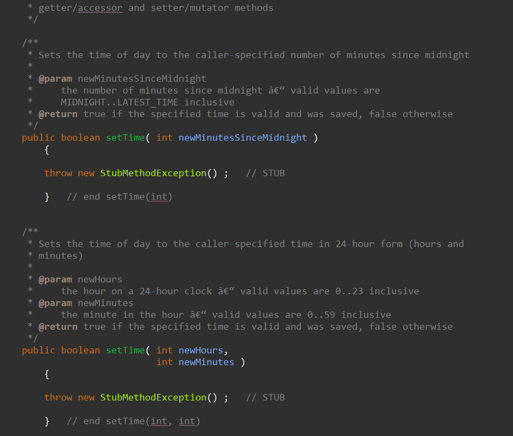 Getteraccessor And Settermutator Methods 