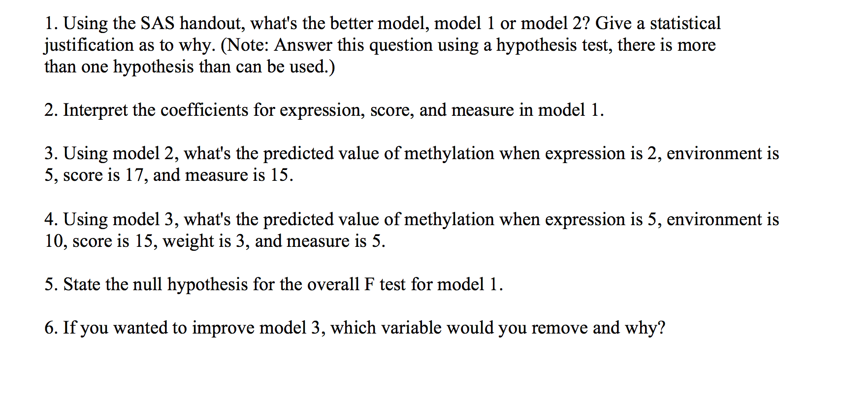 Solved The REG Procedure Model: MODEL1 Dependent Variable: | Chegg.com