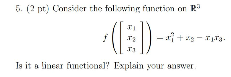 Solved Consider the following function on R^3 f(x1, | Chegg.com