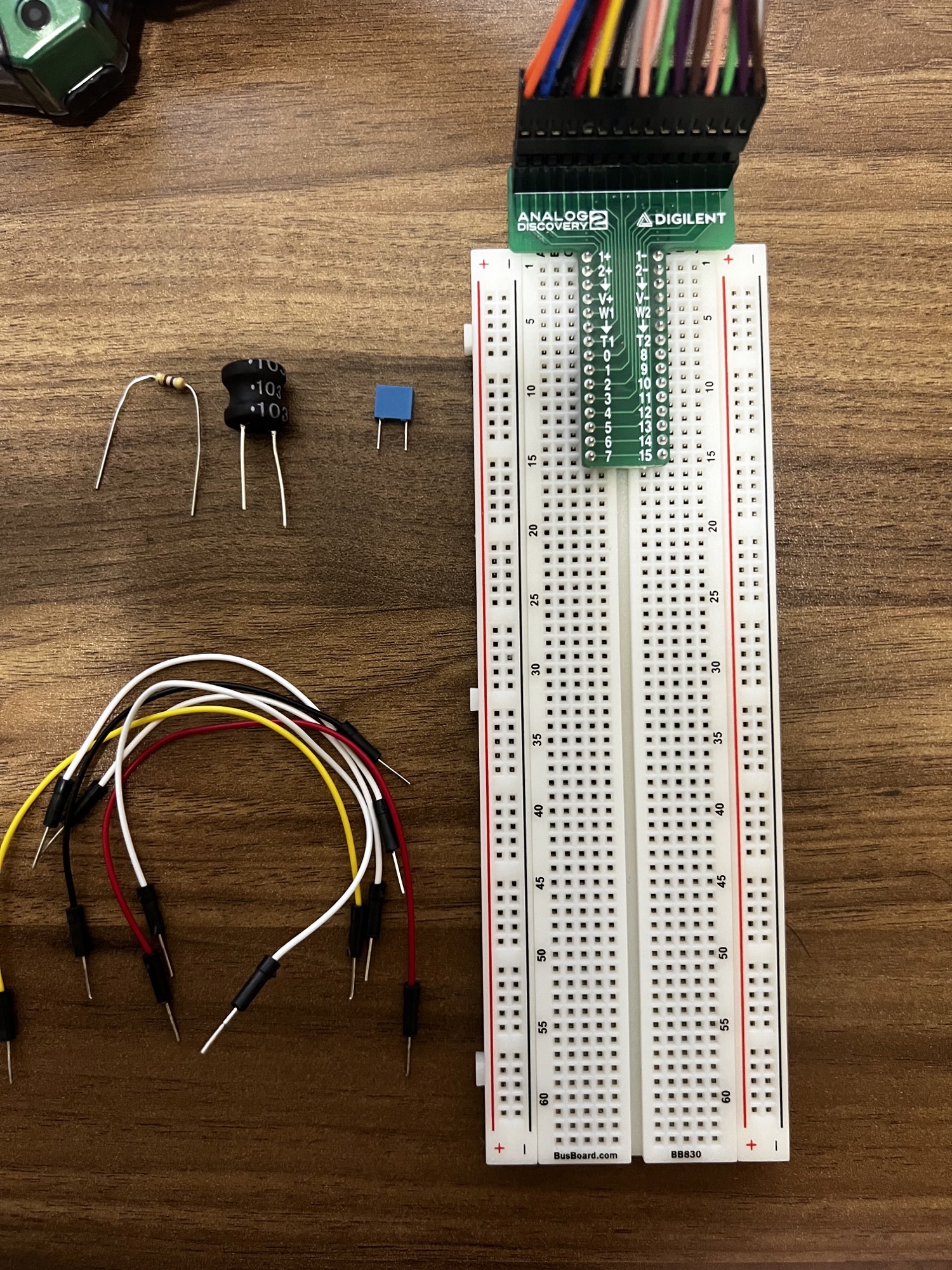 Solved Show how you can setup the breadboard as shown in the | Chegg.com