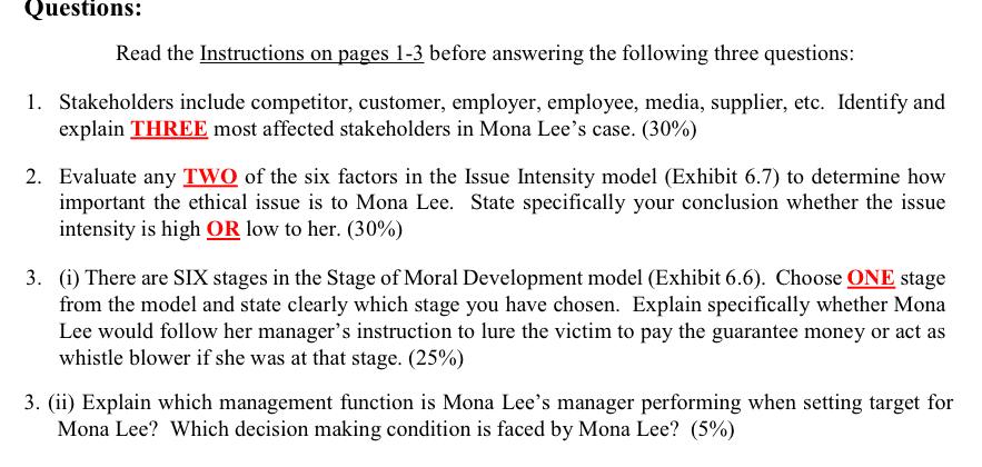 Solved Read the Instructions on pages 1-3 before answering | Chegg.com