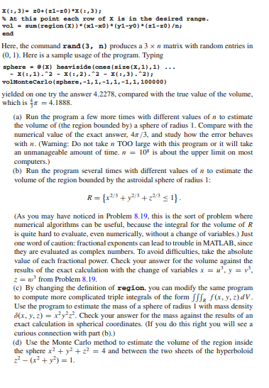 Please Only Answer Using The Matlab Require Matlab 