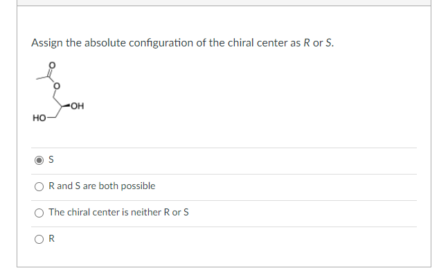 Solved Assign the absolute configuration of the chiral | Chegg.com Solved Assign the absolute configuration of the chiral | Chegg.com