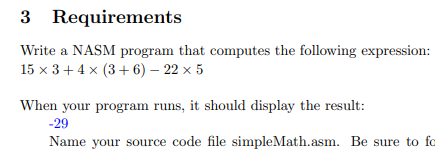 Written in NASM/Assembly just show the source code. I | Chegg.com