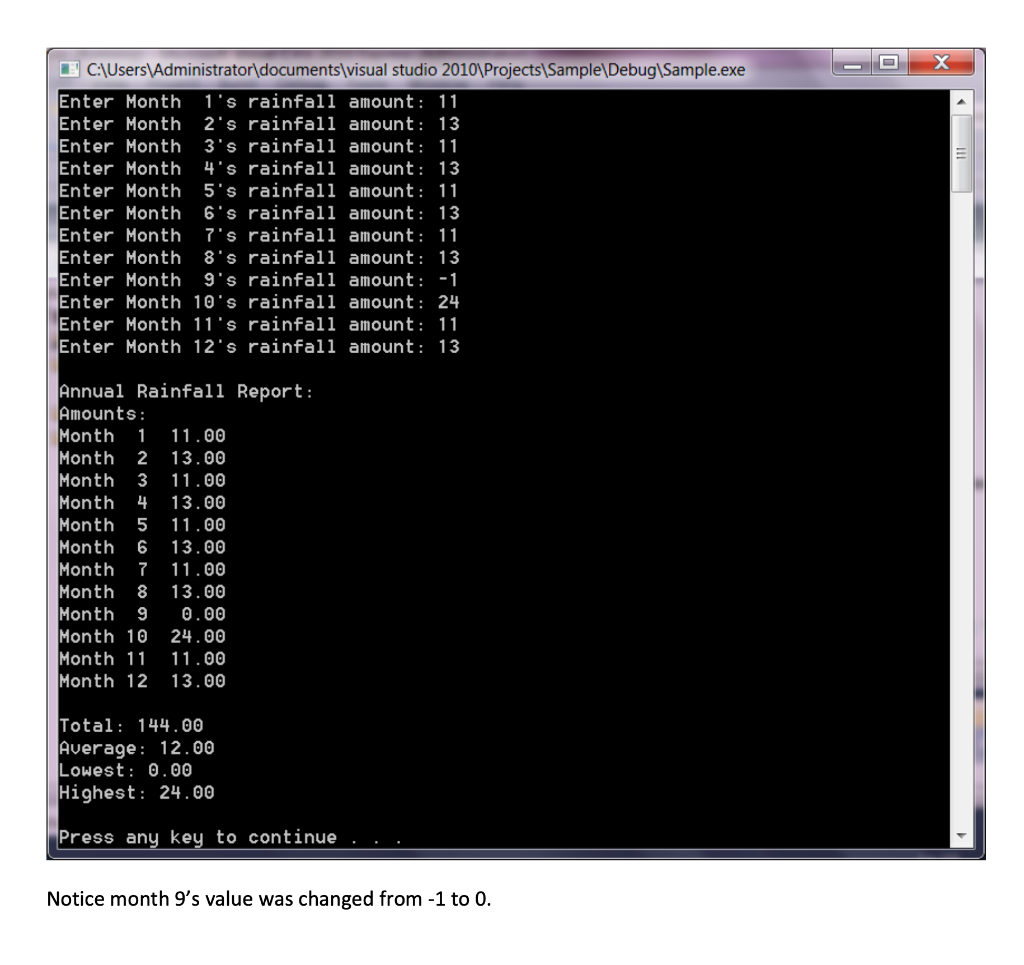 Solved C:\Users\Administrator documents visual studio | Chegg.com