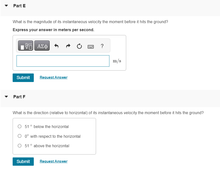 Solved What is the magnitude of its instantaneous velocity | Chegg.com