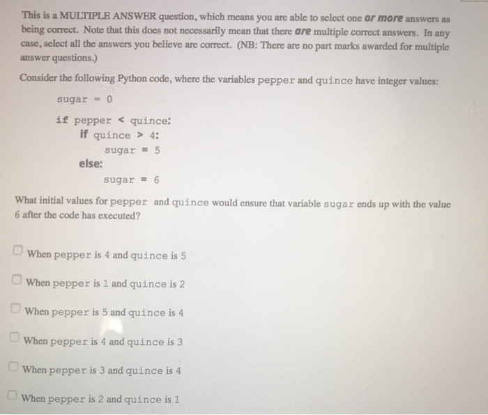 Solved This is a MULTIPLE ANSWER question, which means you | Chegg.com