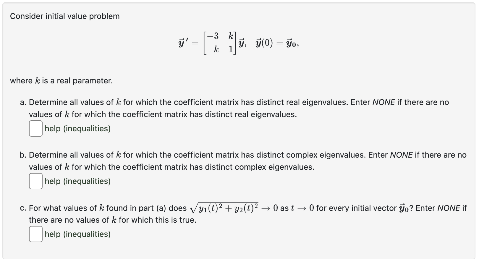 Solved Consider initial value | Chegg.com