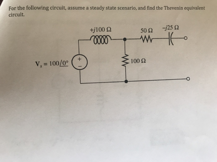 Solved For the following circuit, assume a steady state | Chegg.com Solved For the following circuit, assume a steady state | Chegg.com