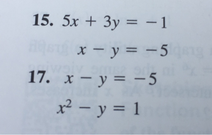 Solved Finding Points of Intersection In Exercises 15-18, | Chegg.com
