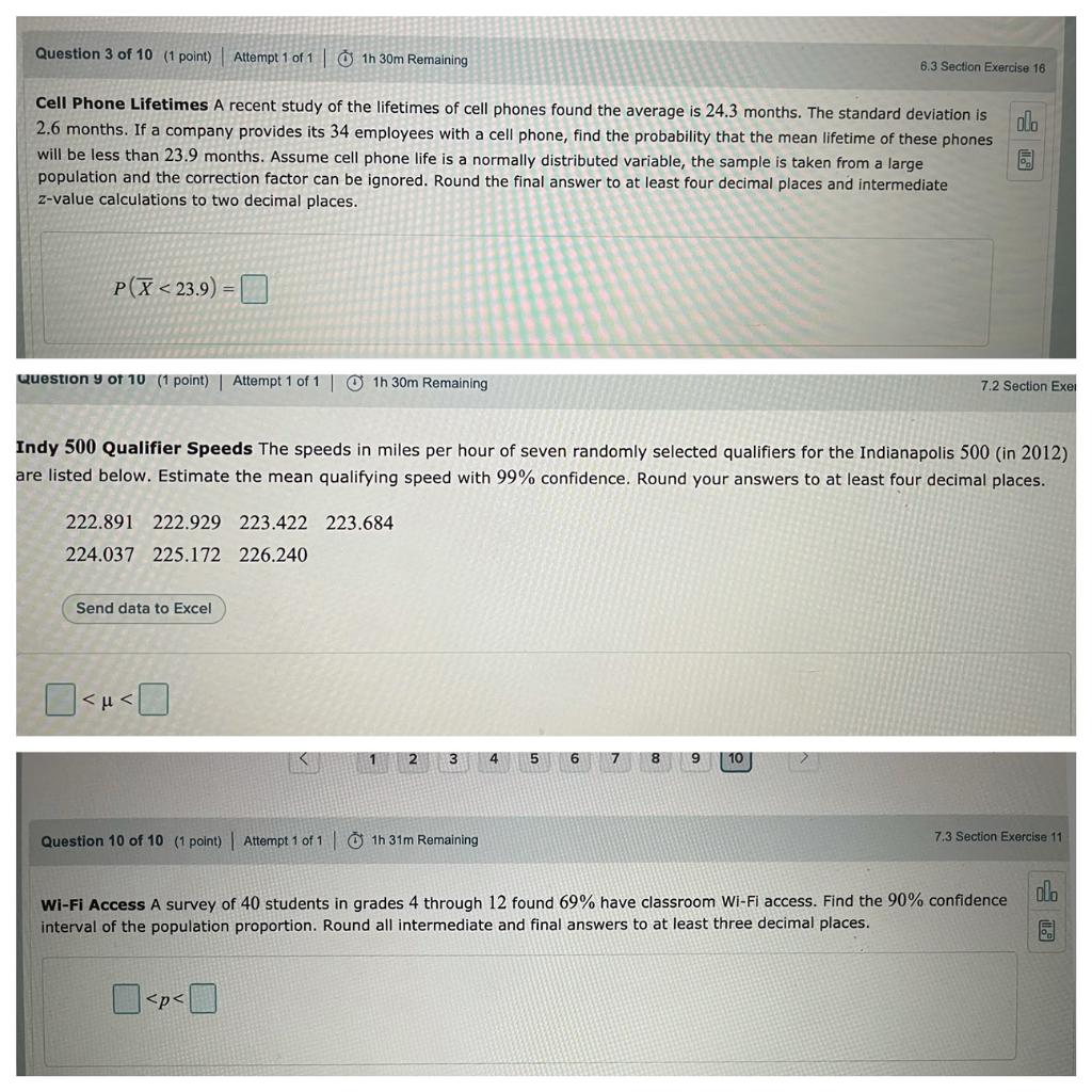 Solved #1. Cell Phone Lifetimes A recent study of | Chegg.com