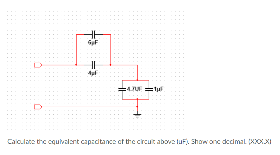 Solved Calculate the equivalent capacitance of the circuit | Chegg.com