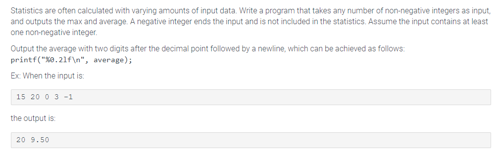 Solved Statistics are often calculated with varying amounts | Chegg.com