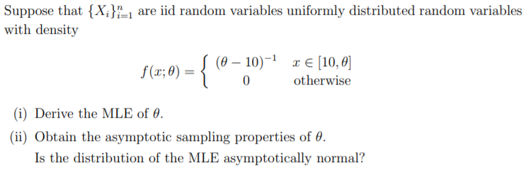 Solved Suppose that {X}}=1 are iid random variables | Chegg.com