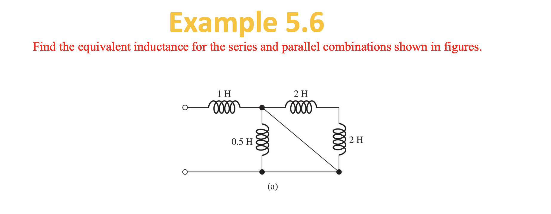 Solved Find the equivalent inductance for the series and | Chegg.com