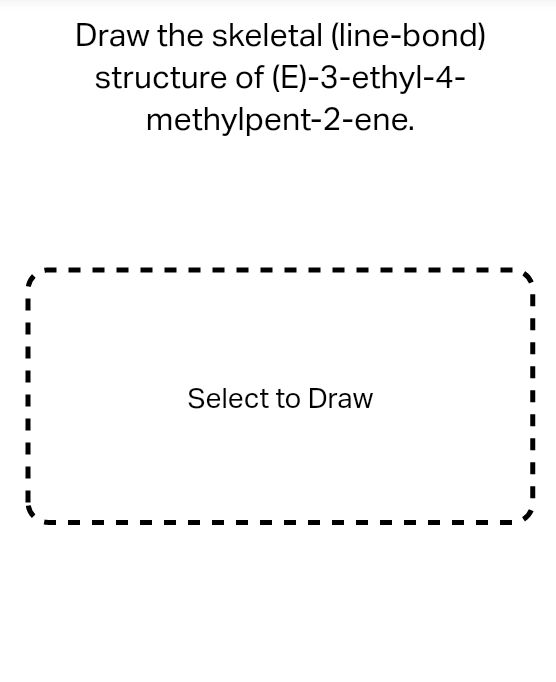 Solved Draw the skeletal (line-bond) structure of | Chegg.com