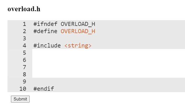 Solved Complete two versions of the void function print(). | Chegg.com