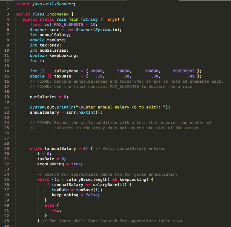 Solved Arrays are useful to process tabular information. | Chegg.com
