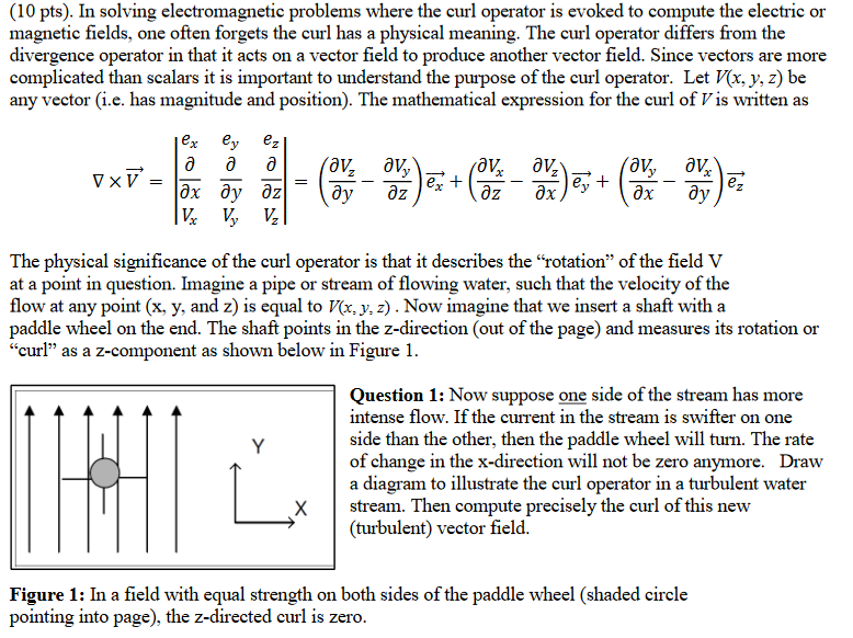 Solved 10 Pts In Solving Electromagnetic Problems Where