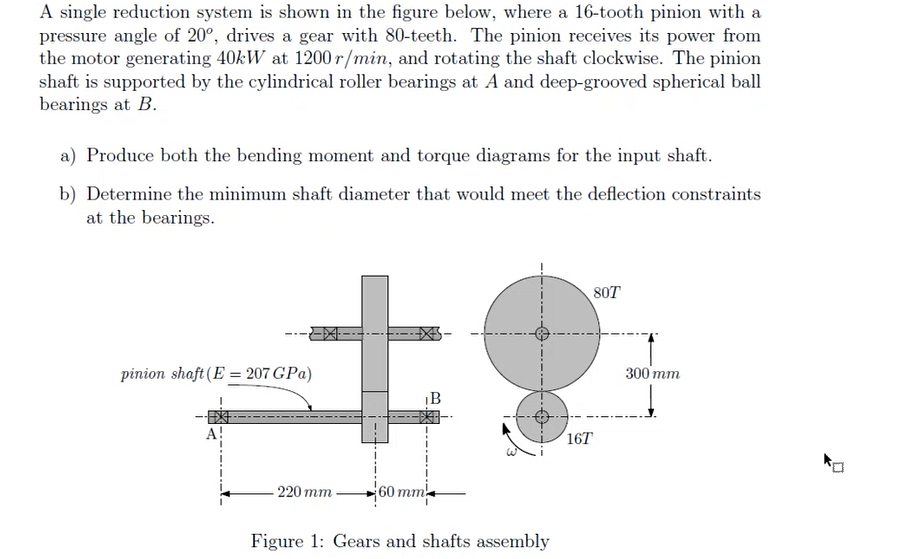 Solved A single reduction system is shown in the figure | Chegg.com