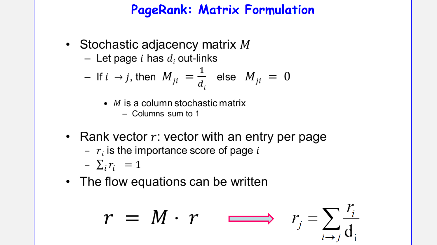 CS425 Data Mining Project 2: Topic-Specific PageRank | Chegg.com