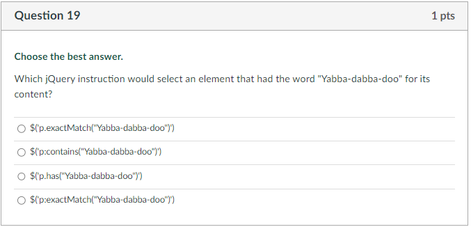 Solved In jQuery, you can select multiple kinds of elements | Chegg.com