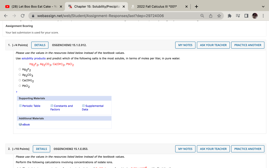 [Solved]: Please use the values in the resources listed be