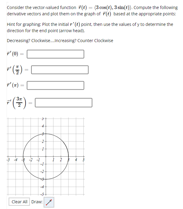 Solved Consider the vector-valued function | Chegg.com
