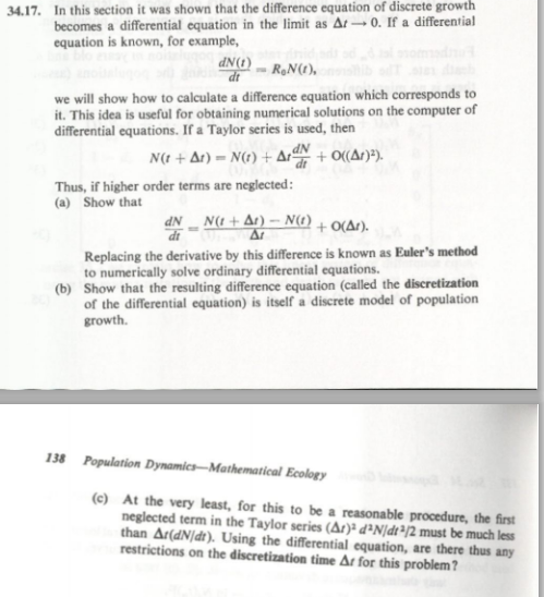 Solved 34.17. In this section it was shown that the | Chegg.com