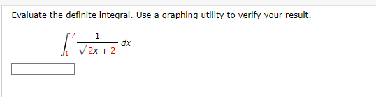 Solved Evaluate the definite integral. Use a graphing | Chegg.com