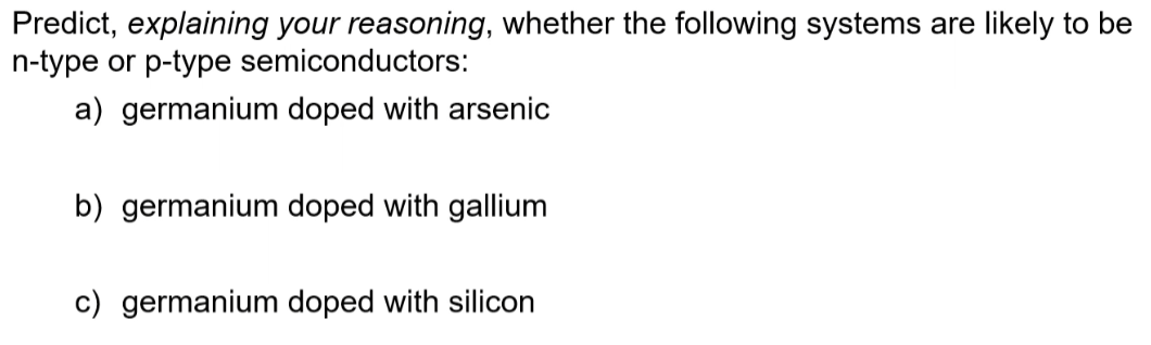 Solved Predict, explaining your reasoning, whether the | Chegg.com