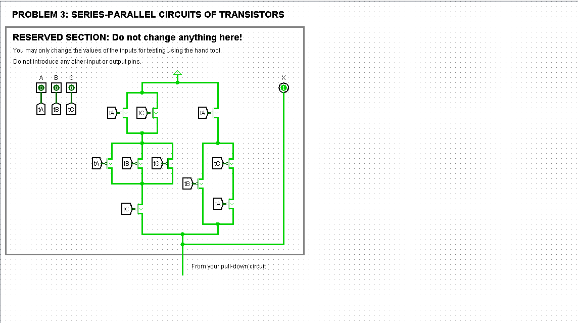 1. Start with the skeleton in the P1 sub-circuit. | Chegg.com