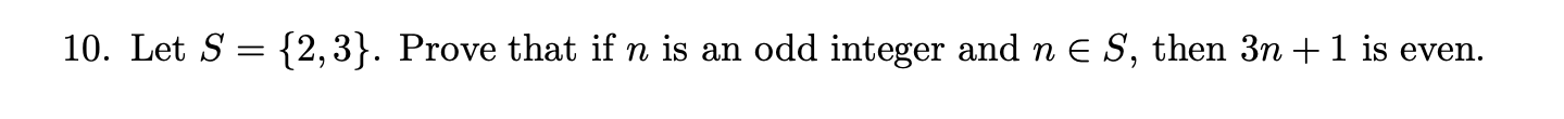 Solved 6. Let n be an integer. Prove that if 2n2 +n - 1 = 0, | Chegg.com