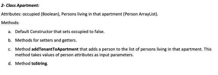 Solved Exercise 1: Write a class Workshop that has an | Chegg.com