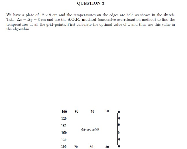 -Numerical methods/Numerical Analysis Question -Solve | Chegg.com