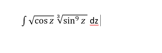 Solved Svcos z sinº z dz | Chegg.com