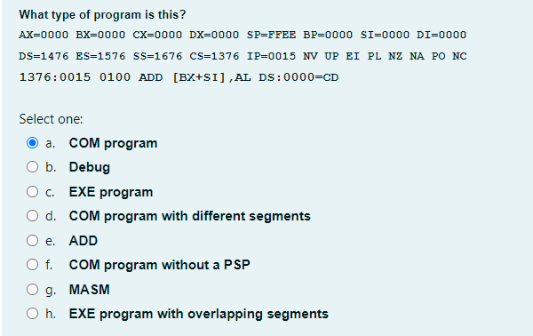 Solved What type of program is this? | Chegg.com