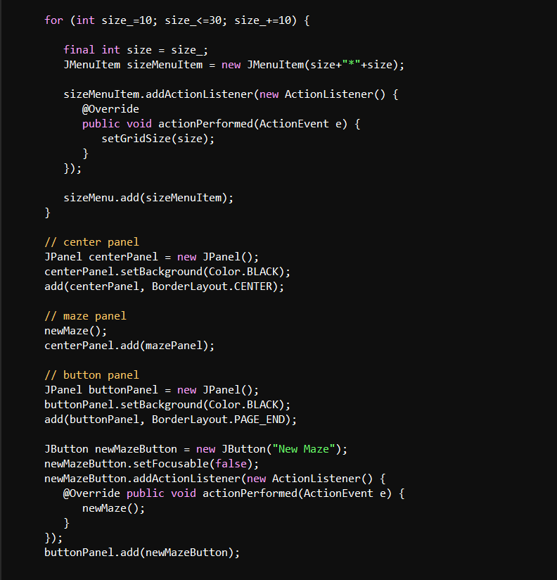 Solved Maze SolverAdd a method to the Maze game we created | Chegg.com