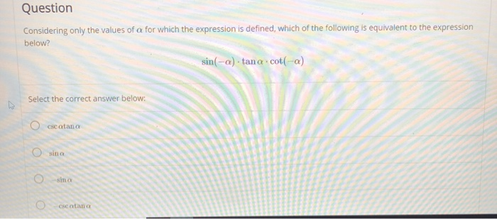 Solved Question Considering only the values of α for which | Chegg.com