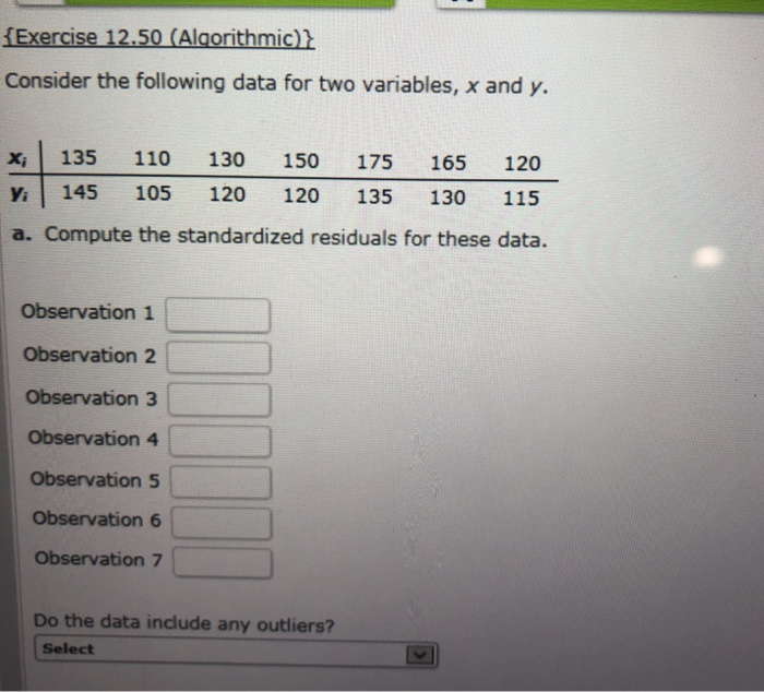 Solved Exercise 12.50 (Algorithmic)H Consider the following | Chegg.com