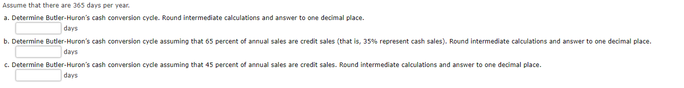 Solved The Butler-Huron Company's balance sheet and income | Chegg.com