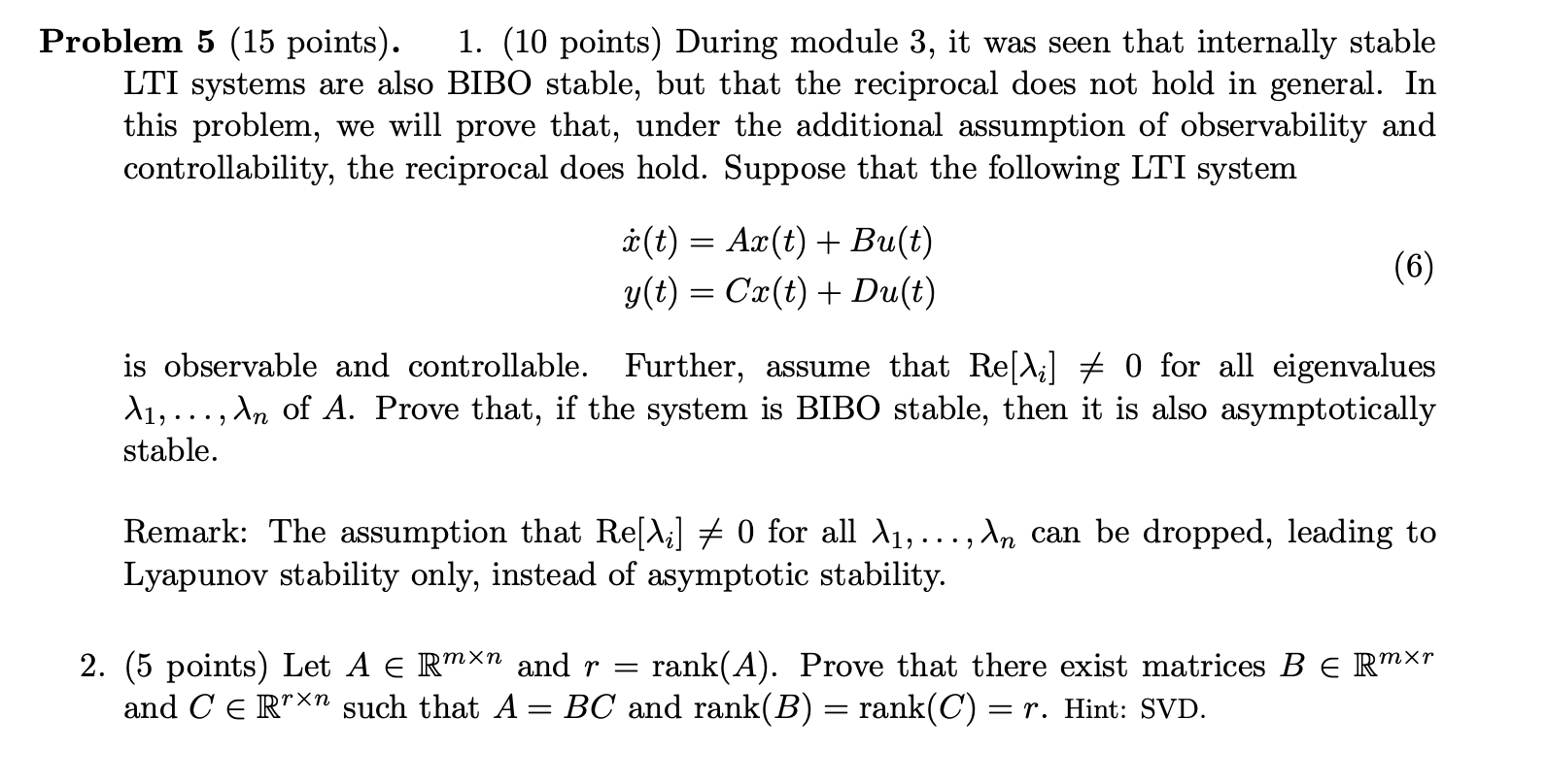 Solved GIVE ME THE SOLUTION, EXPLANATIONS AND PROOFS FOR ALL | Chegg.com