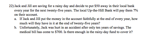 Solved 21) Fill in the missing future values in the | Chegg.com