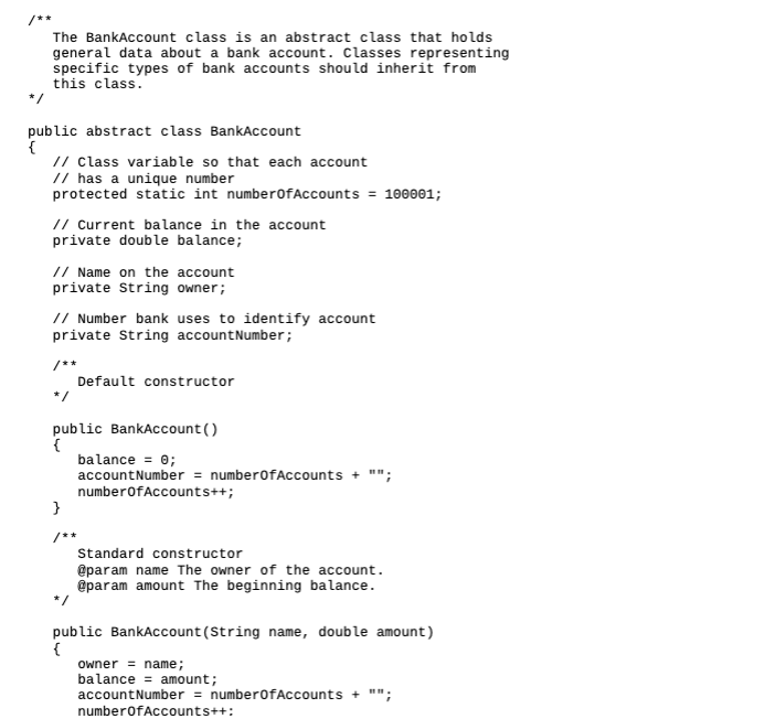 Solved 4. Write a constructor that takes a name and an | Chegg.com
