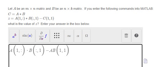 Solved Let A be an m×n matrix and B be an n×k matrix. If you | Chegg.com