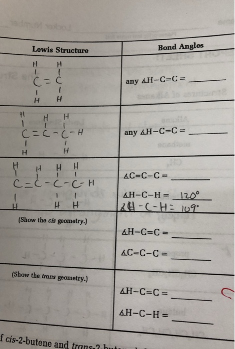 Solved I need help with what will the bong angles be? and | Chegg.com